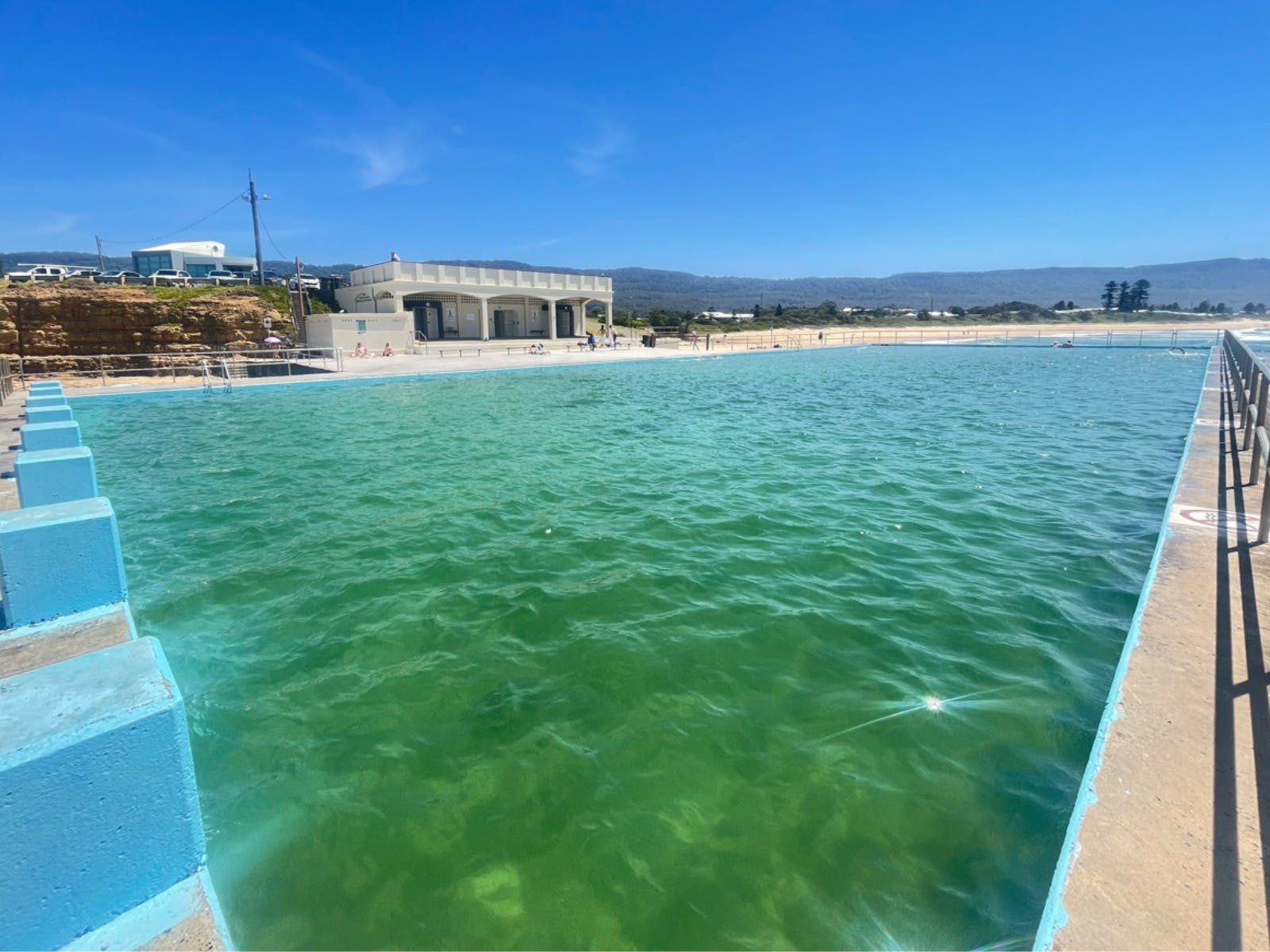 Ocean rock pools in Wollongong